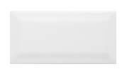 Beltile Arctic White Beveled Edge Subway Tile 3x6 White - Glossy White ...