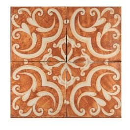 Antique Castel Coral 8x8 Floor Tile | Unique Tile & Stone | Shipping 1