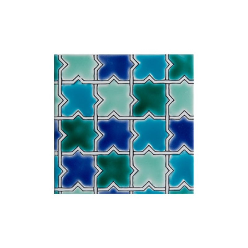 Malaga Moroccan Ceramic Tile 6x6 | Unique Tile & Stone | Shipping