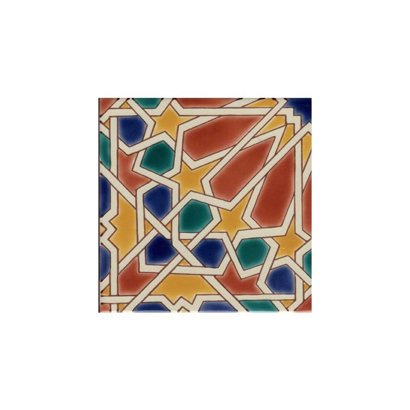 Morisco Automne 6x6 Moroccan Ceramic Tile | Unique Tile & Stone