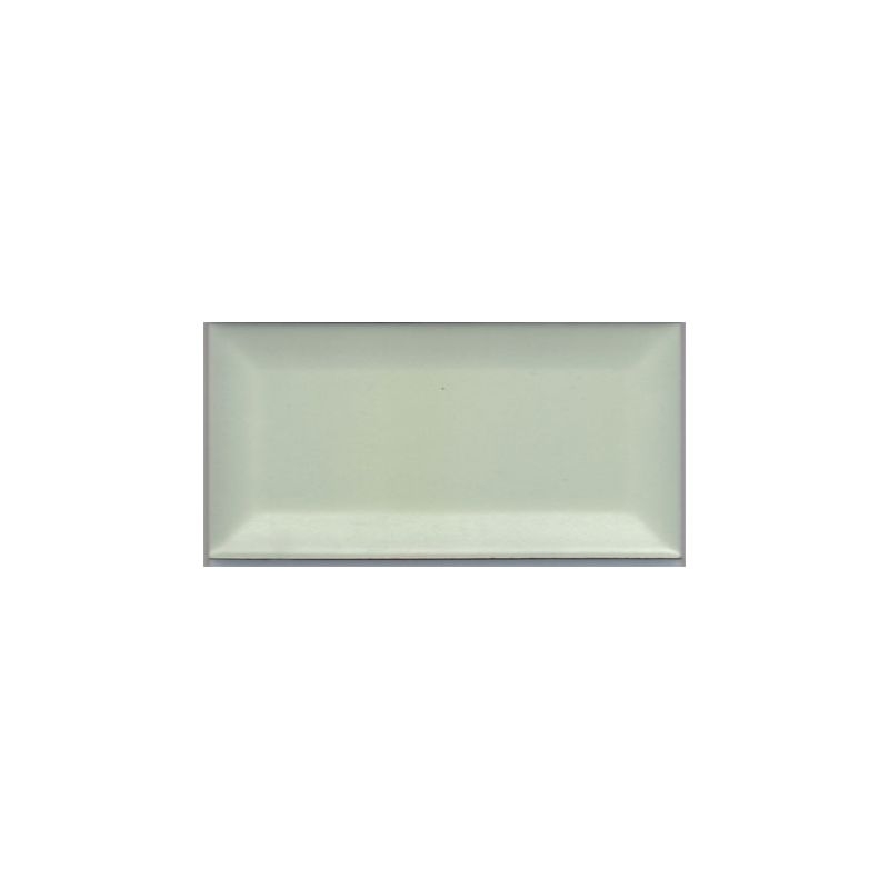 Modern Matte Green Beveled Subway Tile 3x6 | Unique Tile & Stone