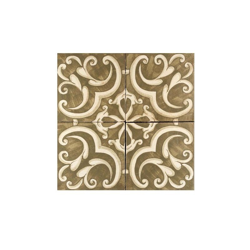 Antique Castel Marron 8x8 Floor Tile | Unique Tile & Stone | Ship