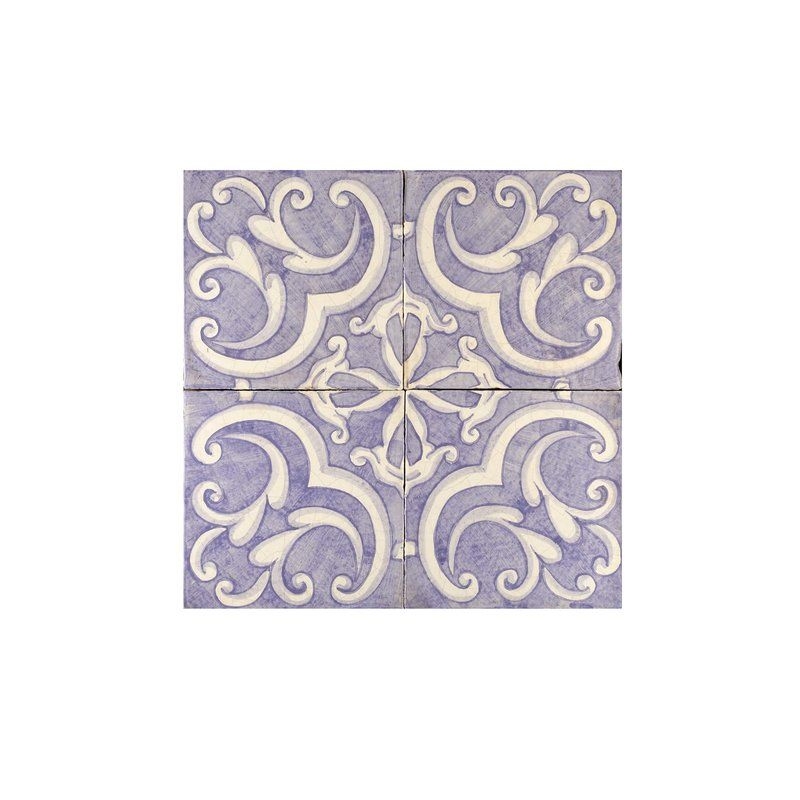 Antique Castel Lilac 8x8 Floor Tile | Unique Tile & Stone | Shipp