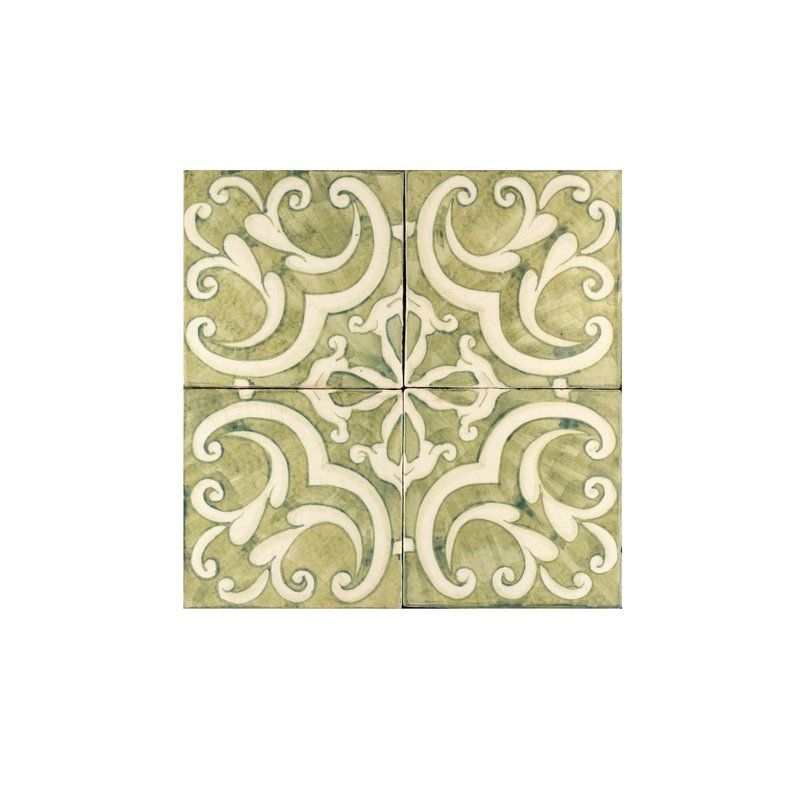 Antique Castel Verde 8x8 Floor Tile | Unique Tile & Stone | Shipp