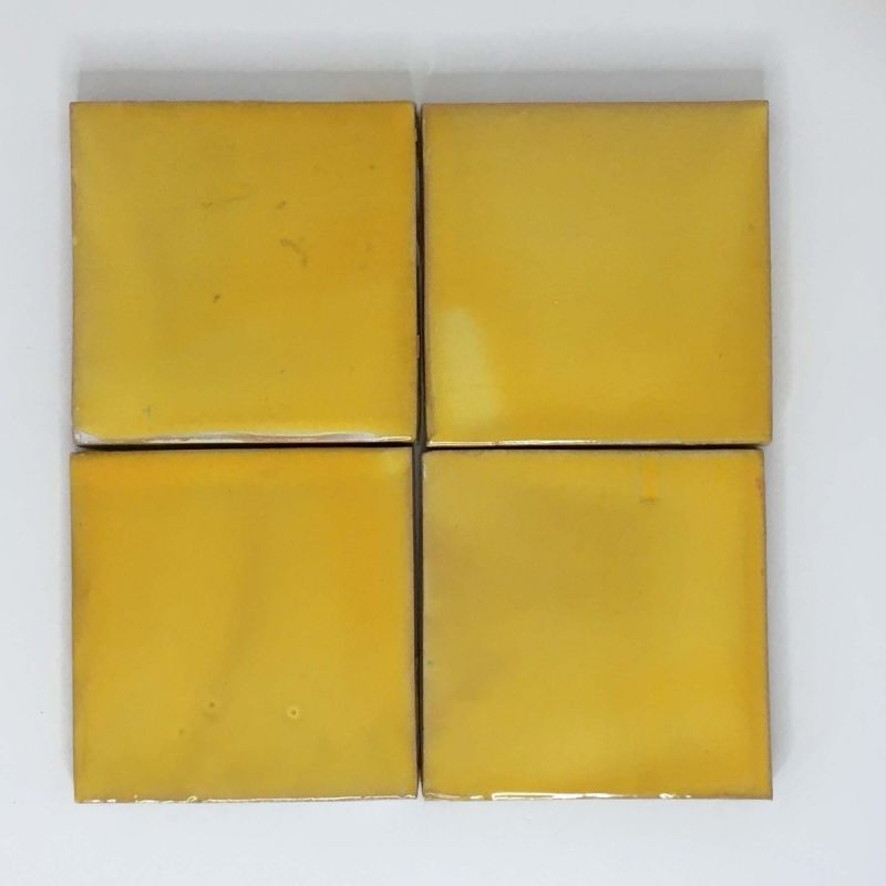 Warm Sunrise Yellow Zellige 4x4 | Unique Tile & Stone | Shipping