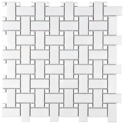 Basketweave Mosaics | Glazed Porcelain Mosaics | BelTile