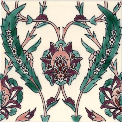 Iznik Turkish Handpainted Tiles
