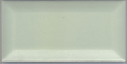 Beltile Modern Matte Green Beveled Subway Tile 3x6 - 7.5 x 15 cm ...